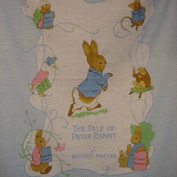 Peter Rabbit Quilting Panels - Etsy