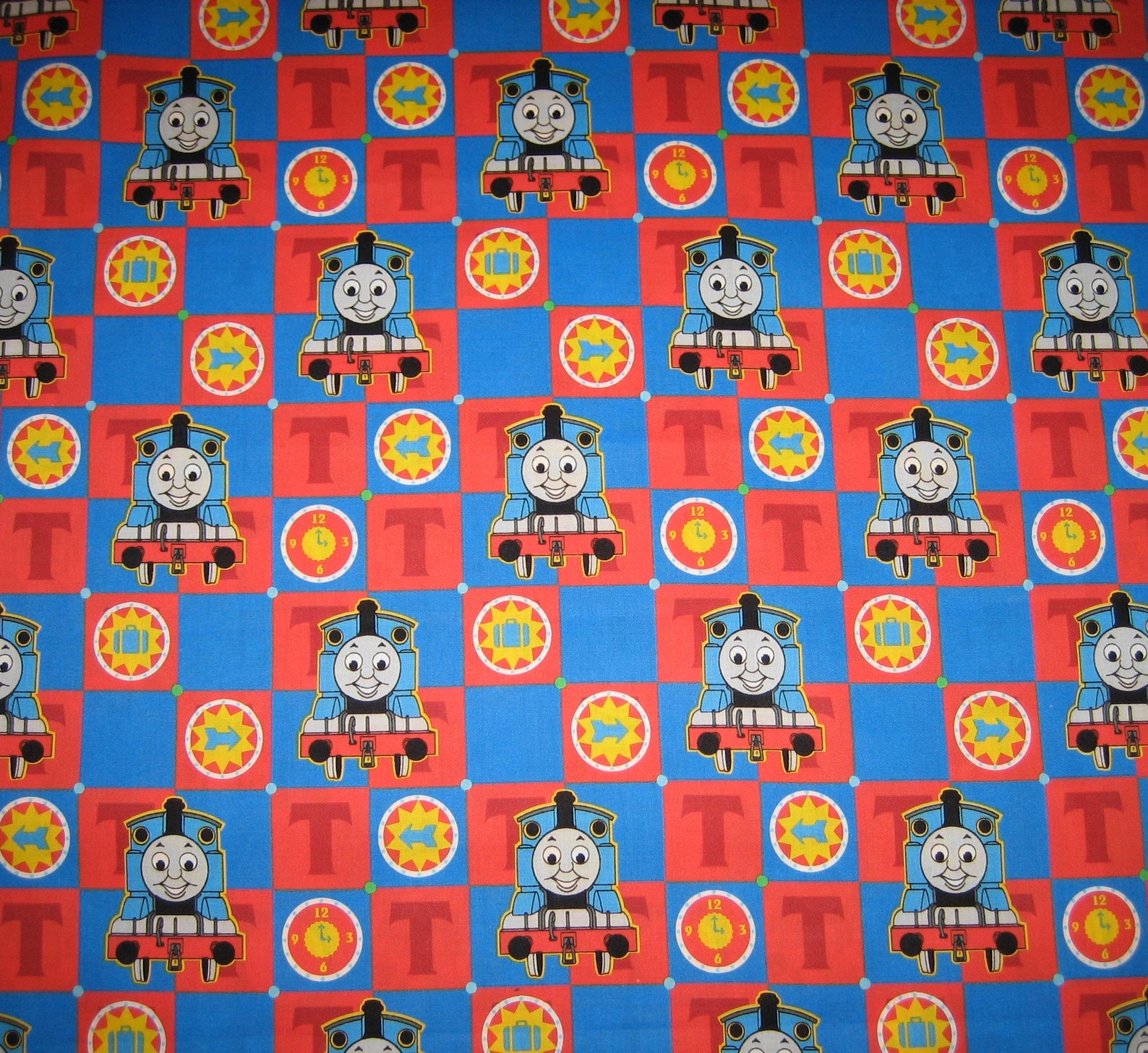 Thomas the Tank Engine Fabric 2005 Gullane Ltd VIP by | Etsy