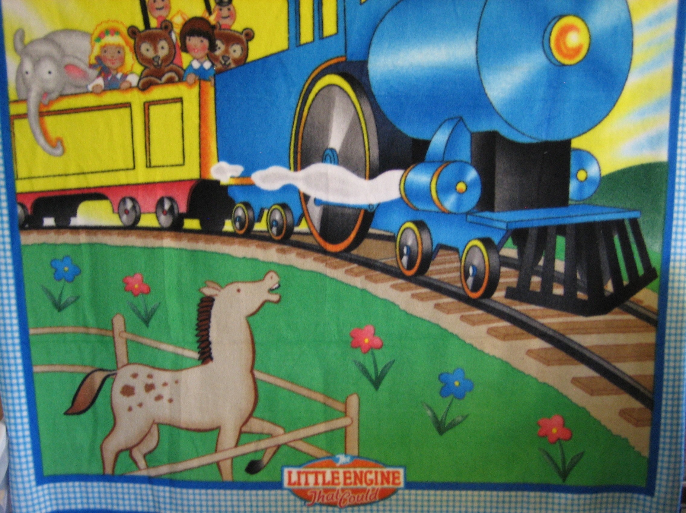 Dyeing & Batik Craft Supplies & Tools Train fleece panel The Little ...