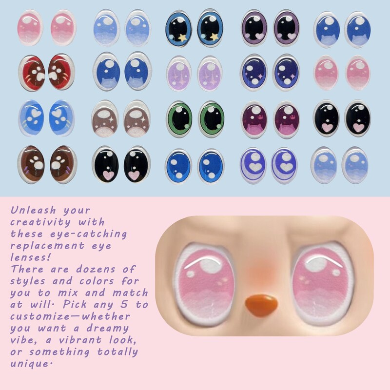 Labubu Eyes Replacement - Etsy