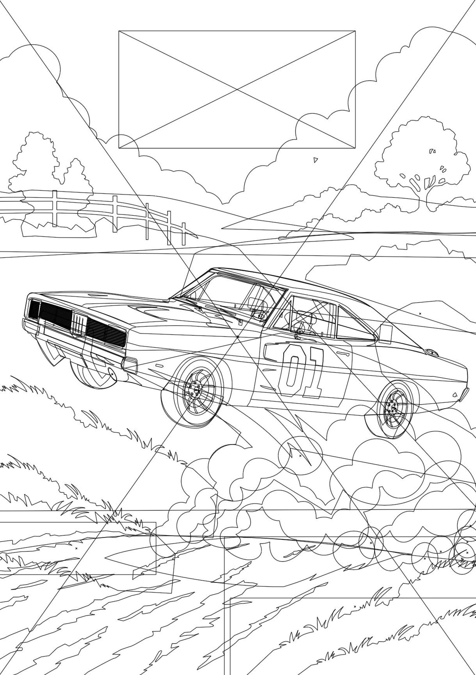 Dukes of Hazard "general Lee" Flying!! - Etsy