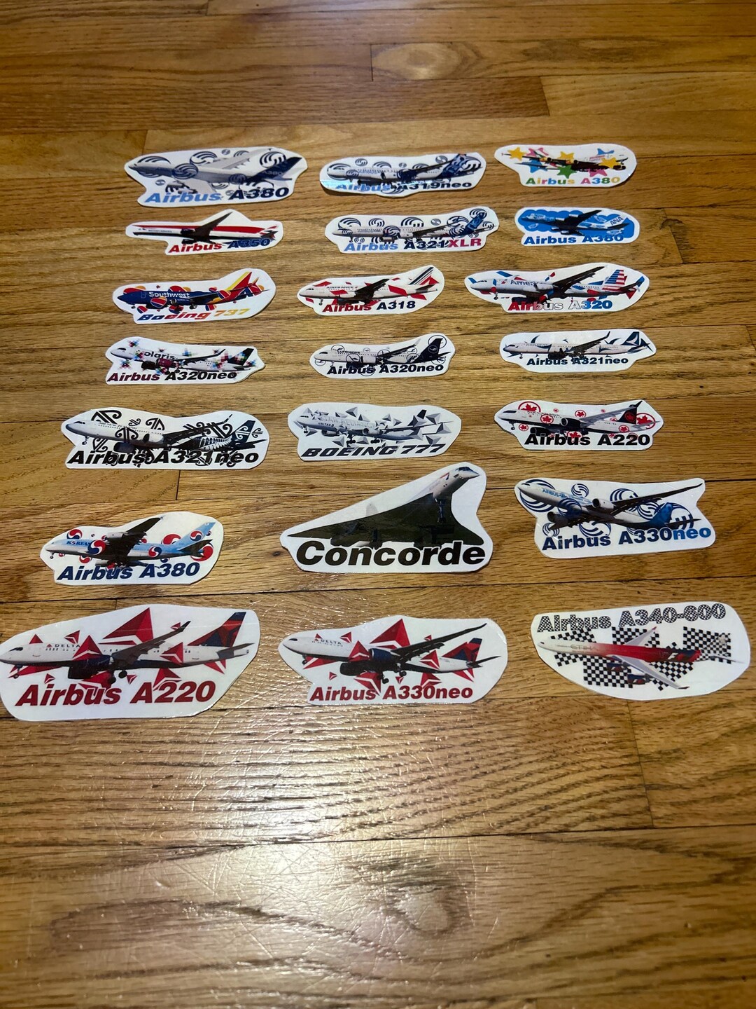 Aviation, Airbus, Boeing Airline Plane Stickers & Magnets [READ ...