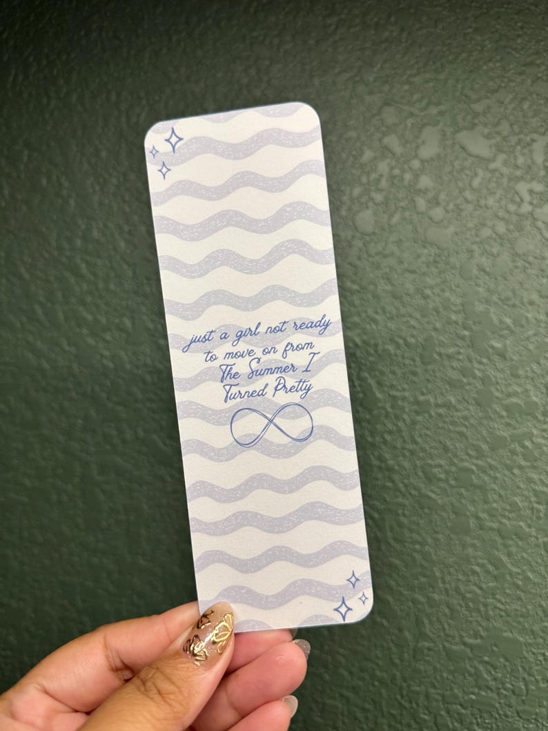 The Summer I Turned Pretty Inspired Bookmarks| TSITP, Team Conrad ...