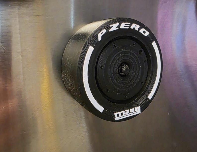 F1 Racing Tire Fridge Magnets | Motorsport-inspired 3D Printed Gift - Etsy