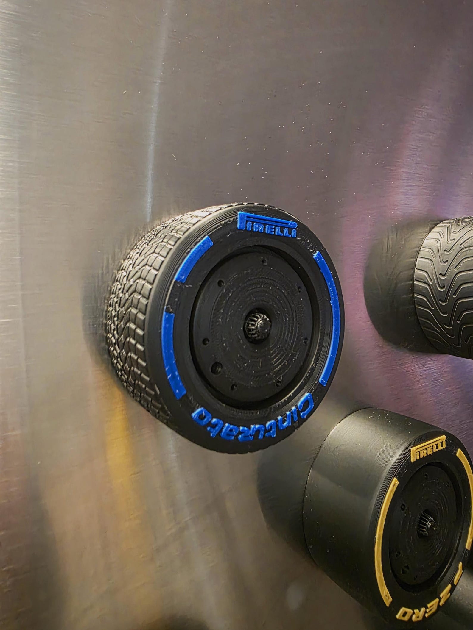 F1 Racing Tire Fridge Magnets | Motorsport-inspired 3D Printed Gift - Etsy