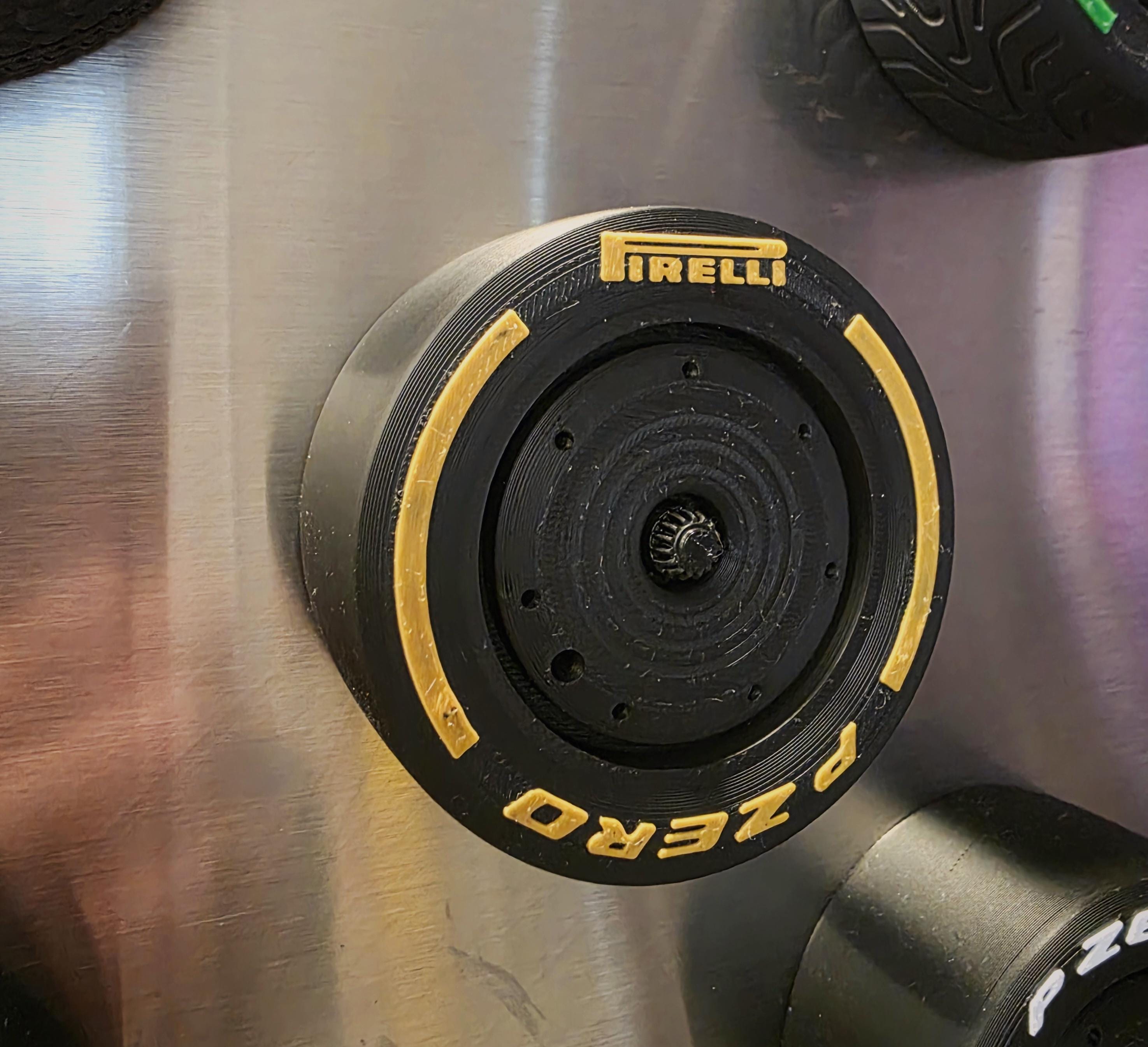 F1 Racing Tire Fridge Magnets | Motorsport-inspired 3D Printed Gift - Etsy