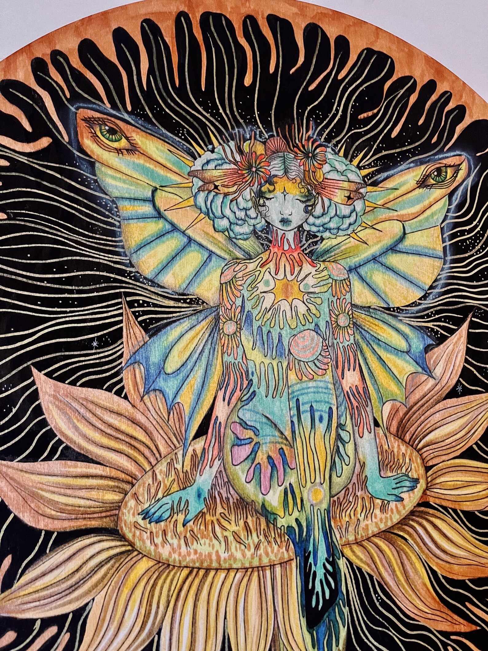 Ember Fairy Art Fantasy Art Pop Surrealism Original Art - Etsy