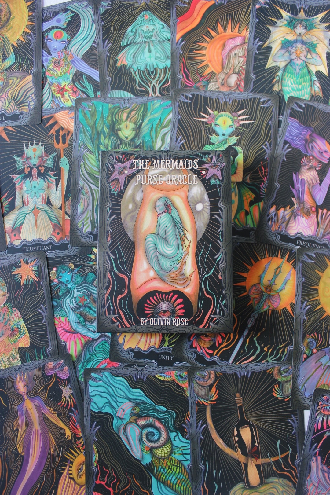 Mermaid Oracle Deck the Mermaids Purse Oracle Deck Mermaid - Etsy UK