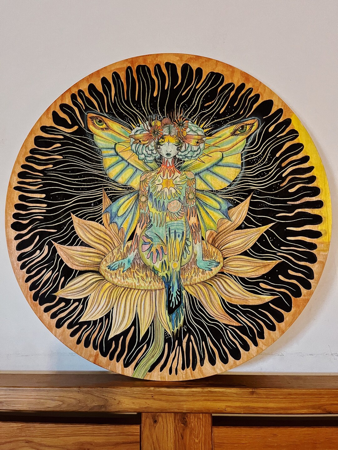 Ember Fairy Art Fantasy Art Pop Surrealism Original Art - Etsy