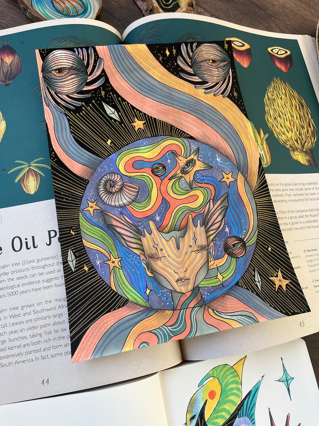 Original Oracle Art ,original Art, Oracle Artwork, Watercolour Art, the ...