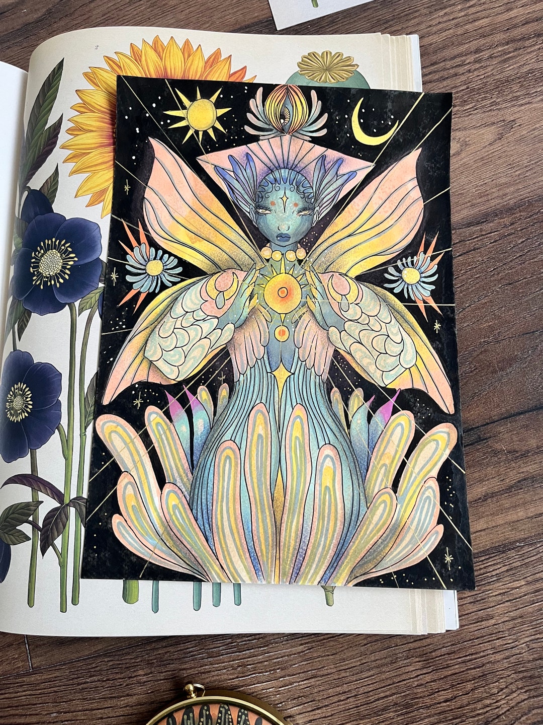 Original Fairy Art Oracle Original Art, Tarot Artwork, Watercolour Art ...