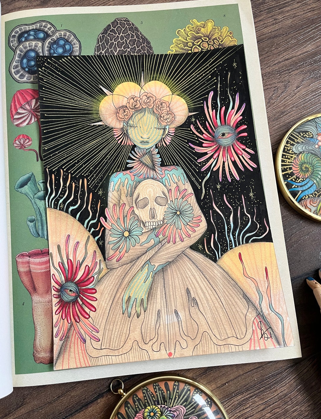 Original Fairy Art Oracle Original Art, Tarot Artwork, Watercolour Art ...