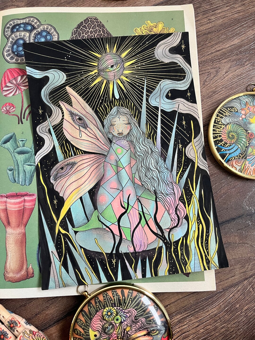 Original Fairy Art Oracle Original Art, Tarot Artwork, Watercolour Art ...