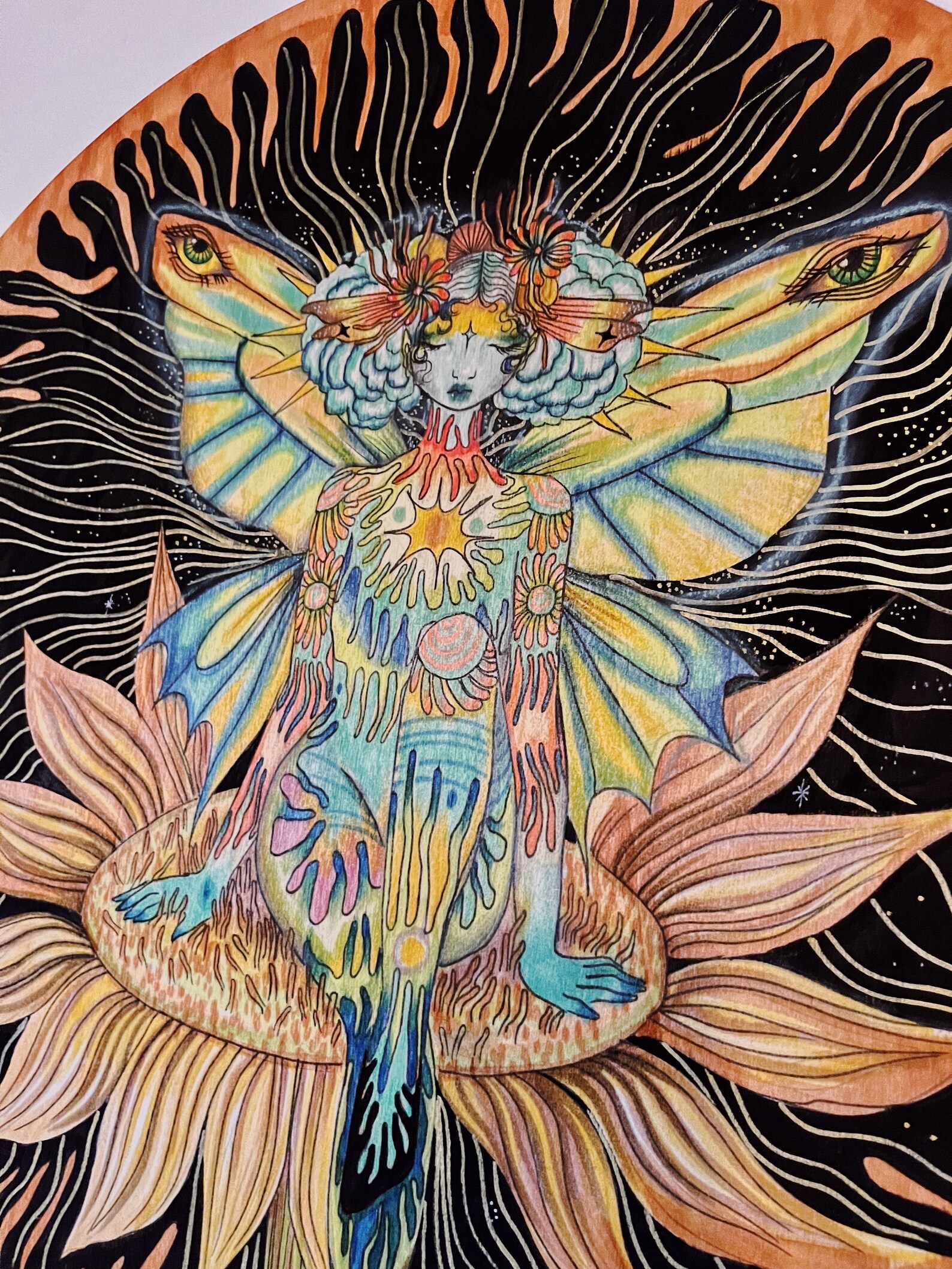 Ember Fairy Art Fantasy Art Pop Surrealism Original Art - Etsy