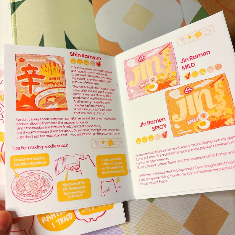 The Ultimate Ramyeon Guide | Riso Zine - Etsy