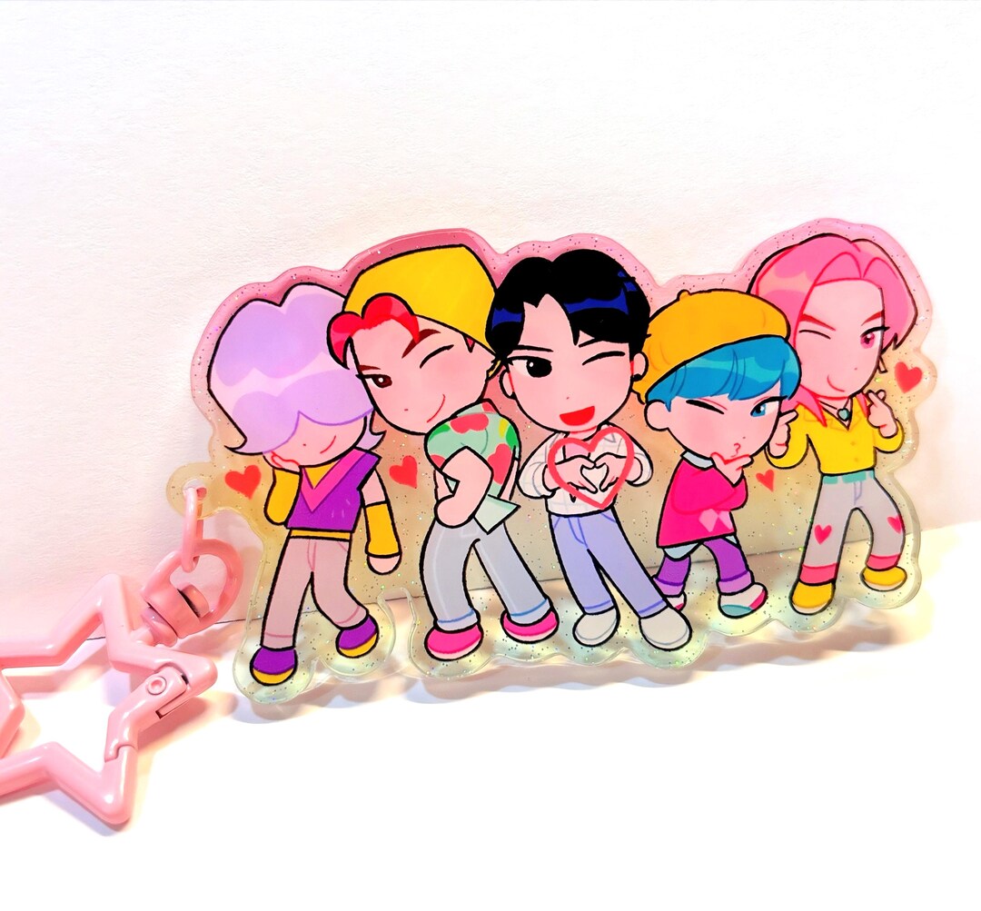 Saja Boys Keychain | Glitter Keychain, 3.5inch - Etsy