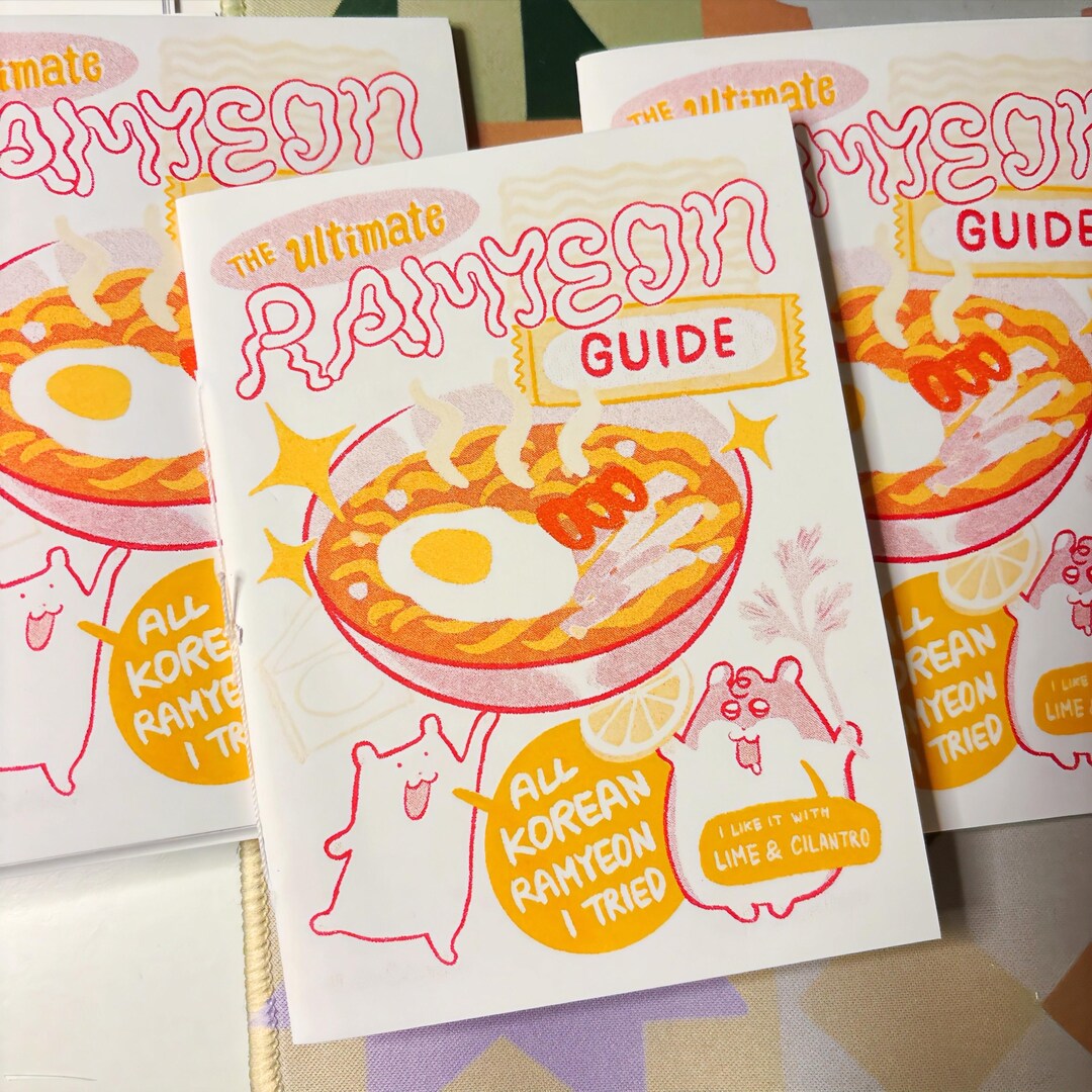 The Ultimate Ramyeon Guide | Riso Zine - Etsy