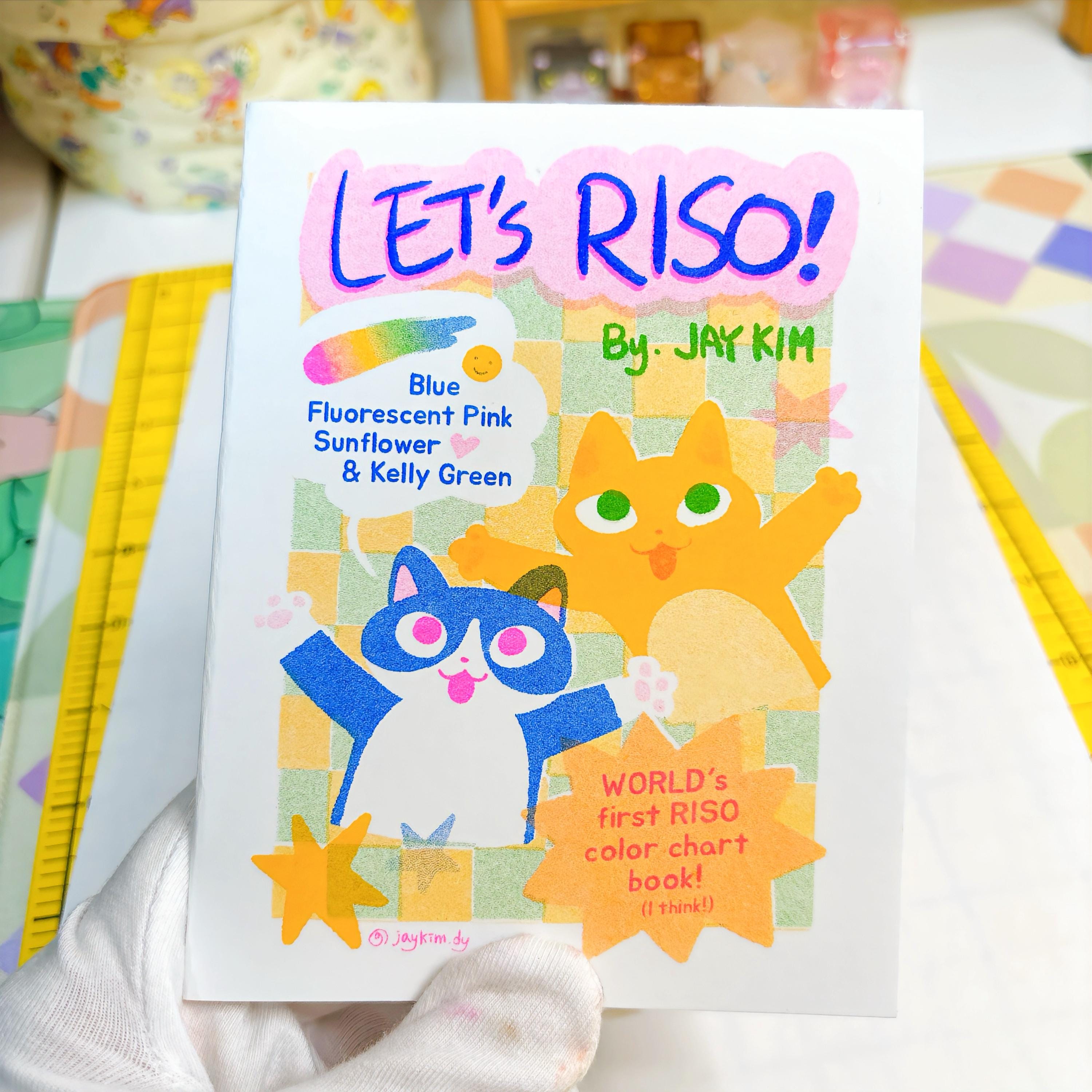 Let's Riso! - Riso Color Chart Zine - Etsy
