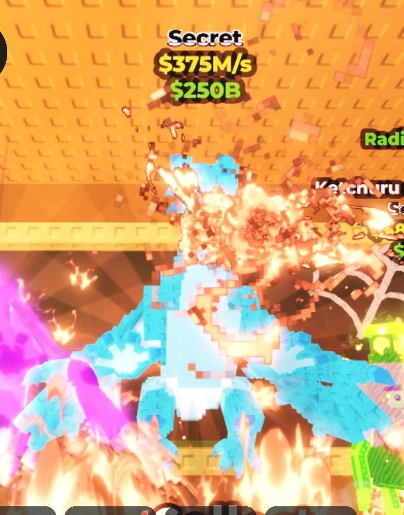 Roblox Steal A Brainrot - Diamond Dragon Cannelloni 375ms Cheap All ...