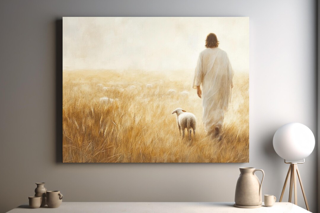 Return to the Flock Printable Wall Art | Jesus Leaves the 99 | Yeshua ...