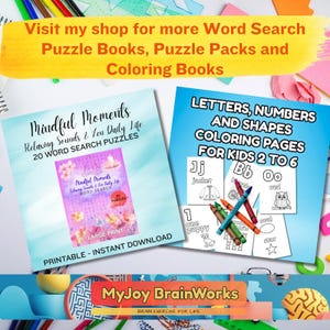 High School Science Word Search Puzzles: Biology & Chemistry (PDF ...