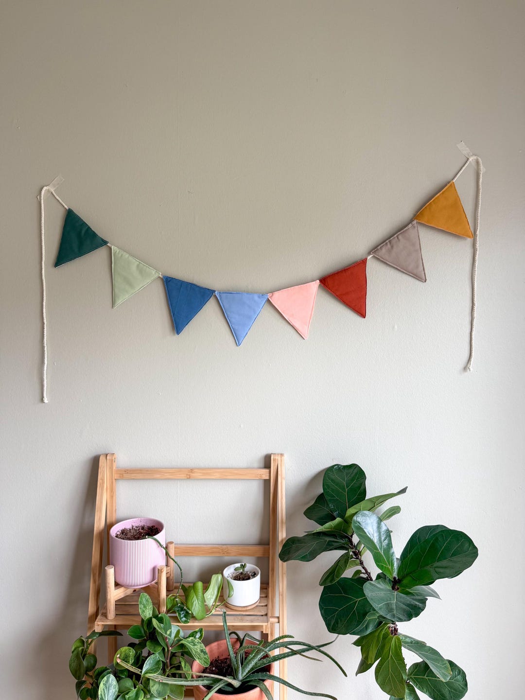 Colorful Bunting Banner - Etsy