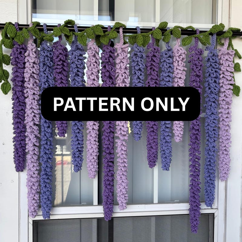 Flower Wisteria Garland - Etsy