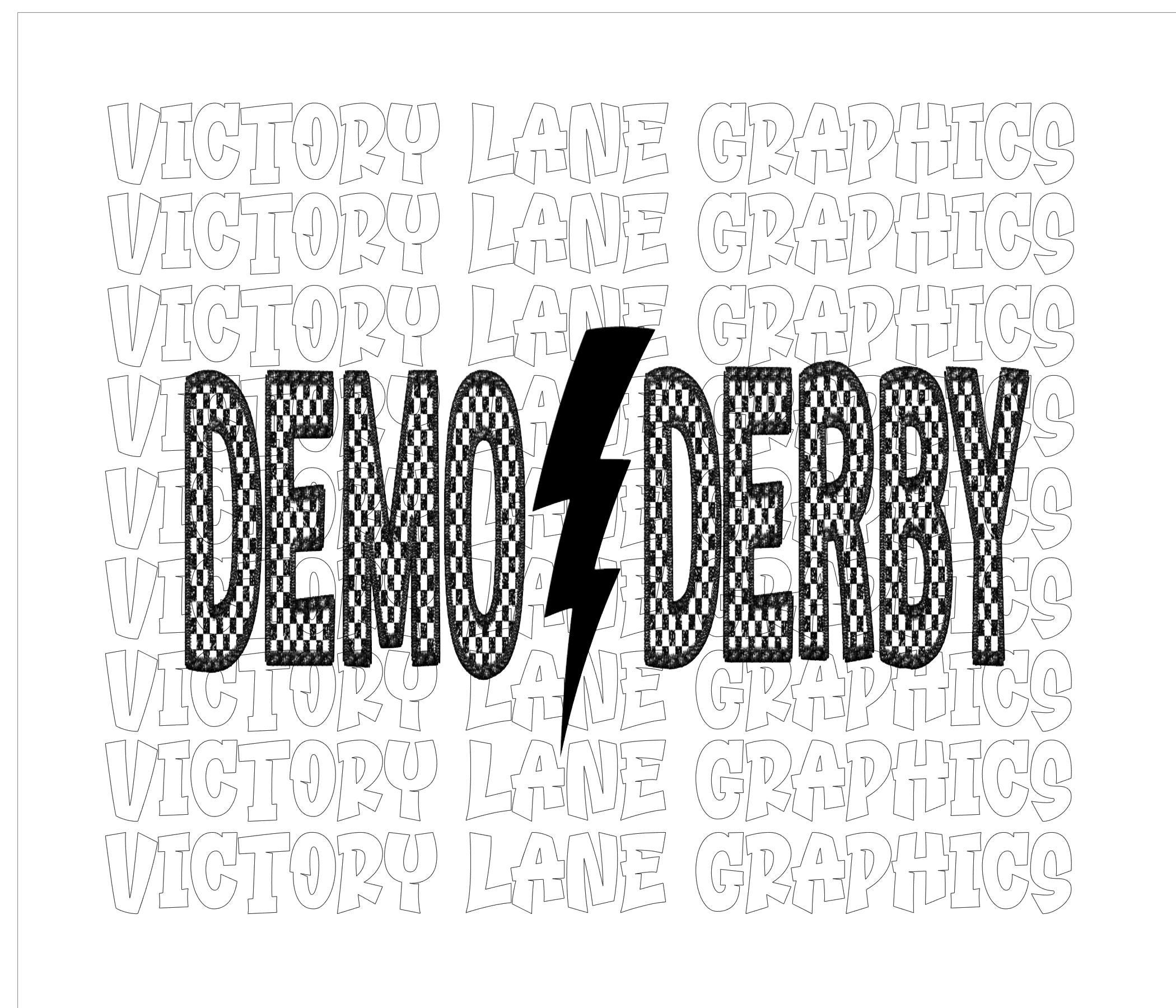 Demo Derby - Digital Downloads - Demolition Derby PNG - Etsy