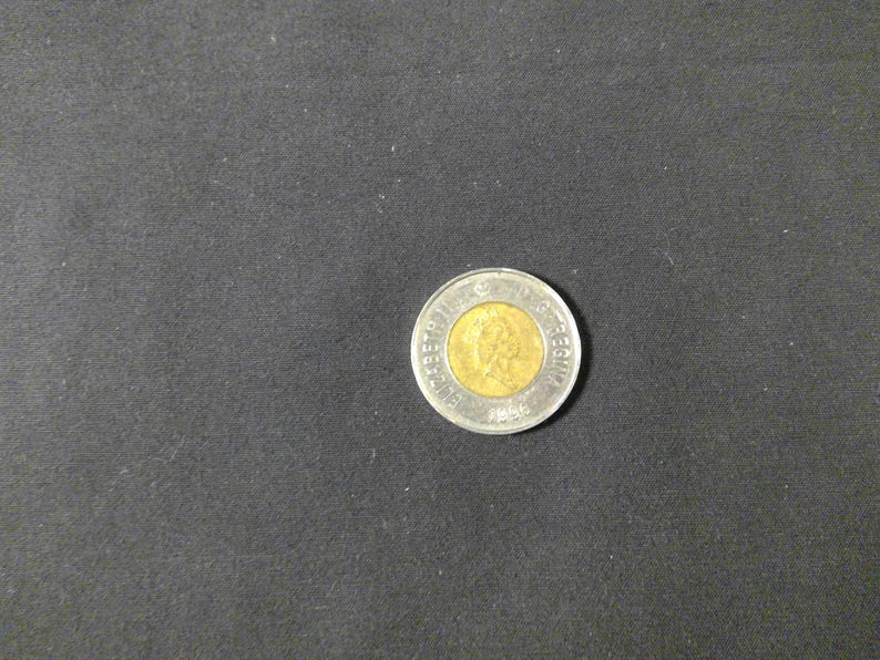 Vintage Queen Elizabeth II D.S. Regina 1996 Two Dollar Canadian Coin - Etsy