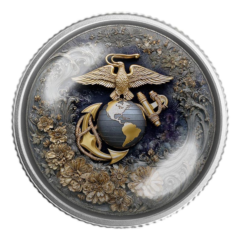 Marine Corps Challenge Coin | US Marines EGA | Military Veteran ...