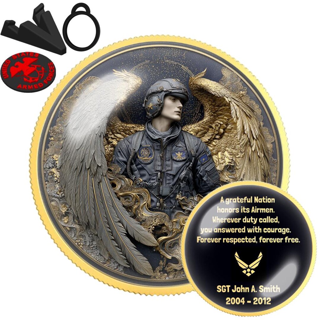 USAF Challenge Coin | United States Air Force Coin | Aircraft Military ...