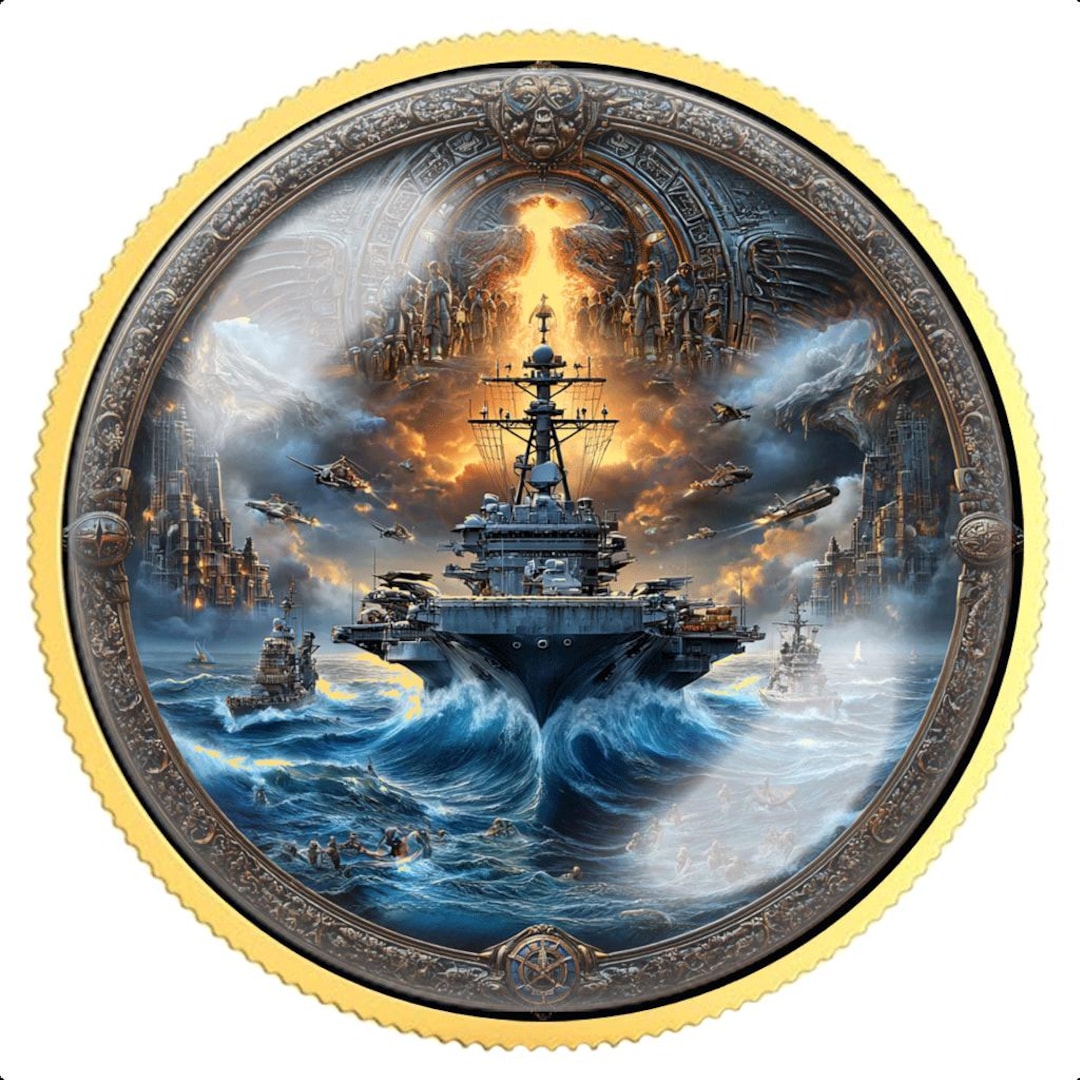 Custom U.S. Navy Sailor Coin – Personalized Name, Rate & Ship ...