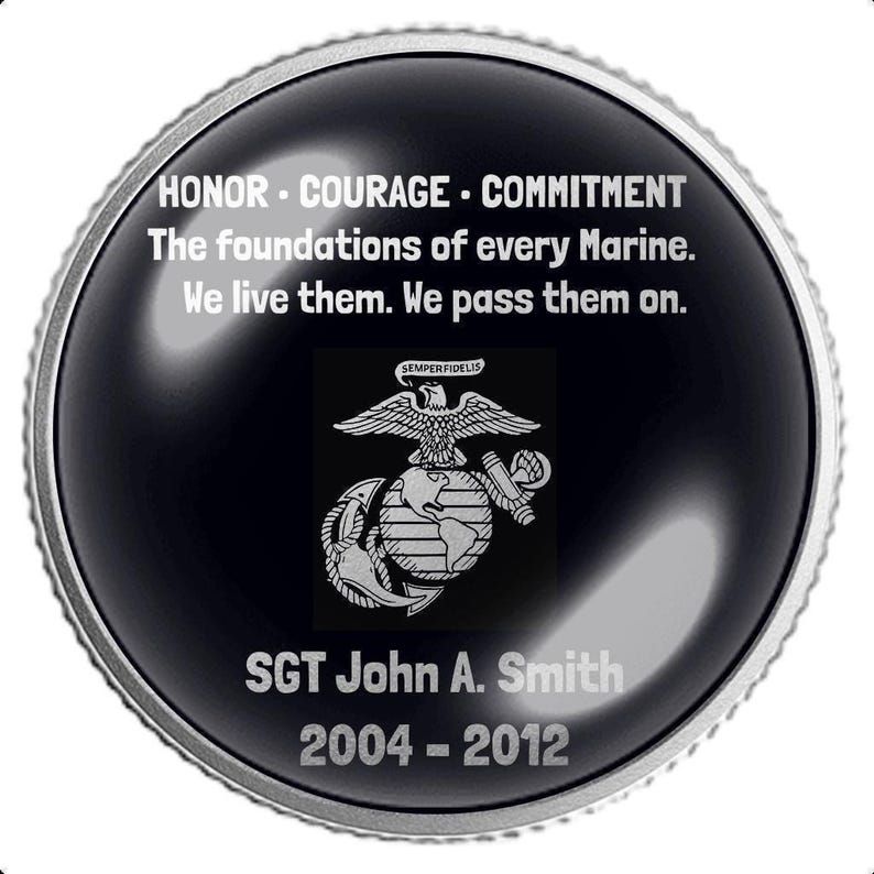 Marine Corps Challenge Coin | USMC Coin | Eagle Globe Anchor | Semper ...