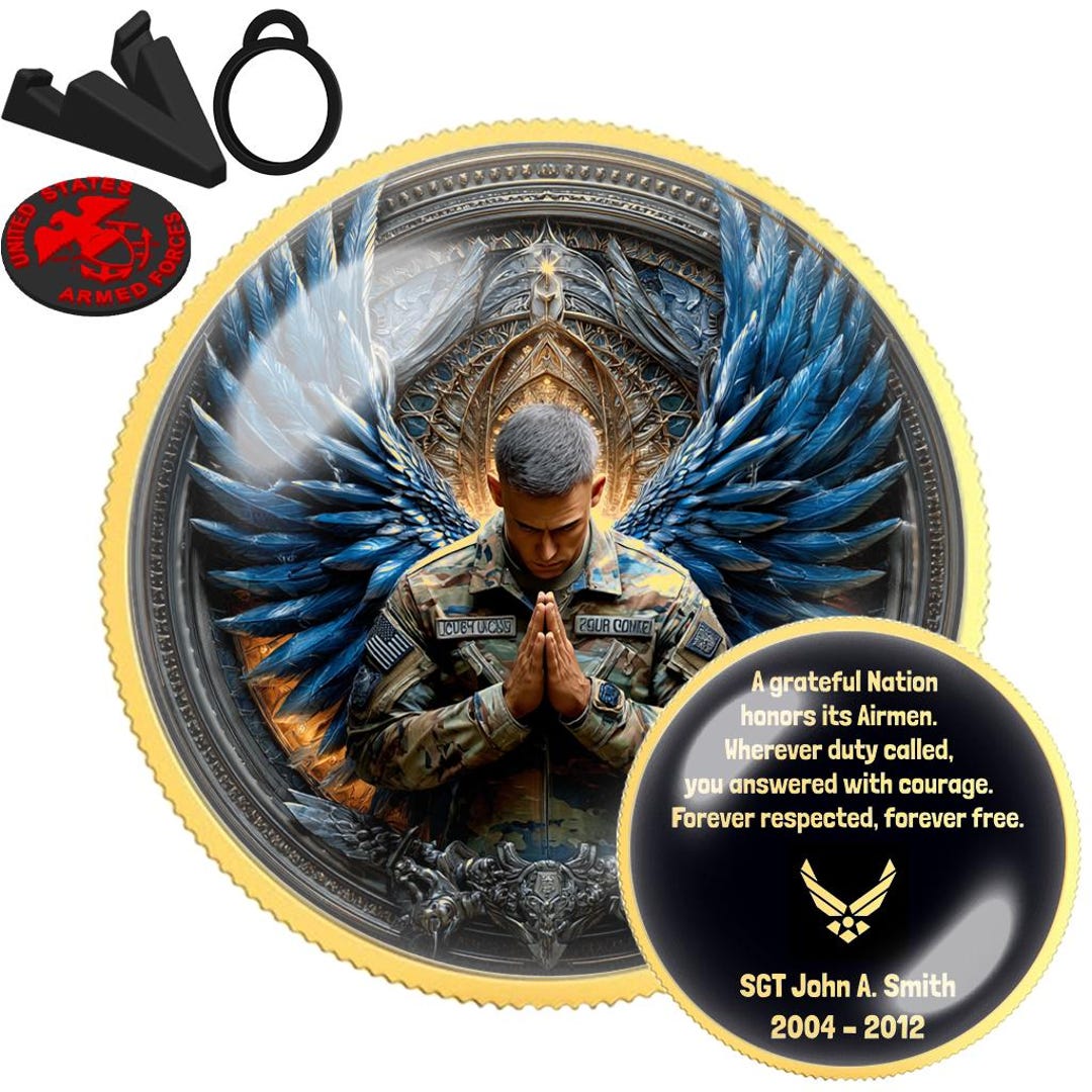 USAF Challenge Coin | Air Force Coin | Military Gift | Air Force ...