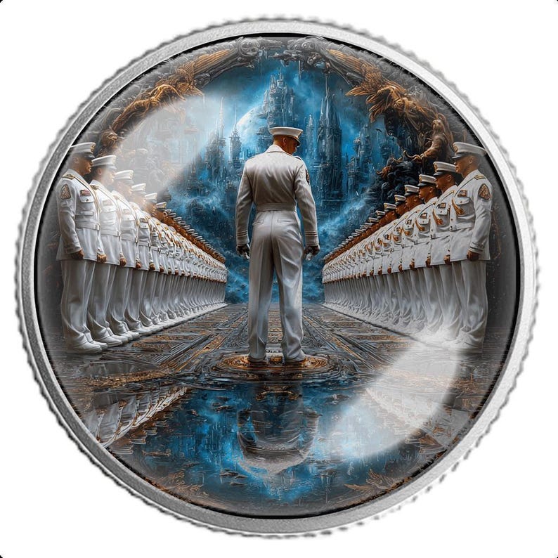 US Navy Retirement Gift – Honor Service Challenge Coin for Navy Sailors ...