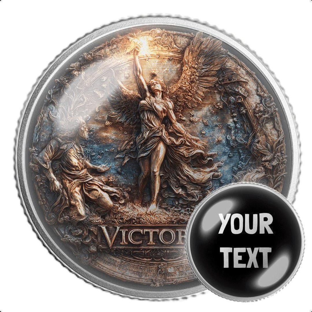 Personalized Winner Victory Challenge Coin – Custom Sport, 40mm Award ...