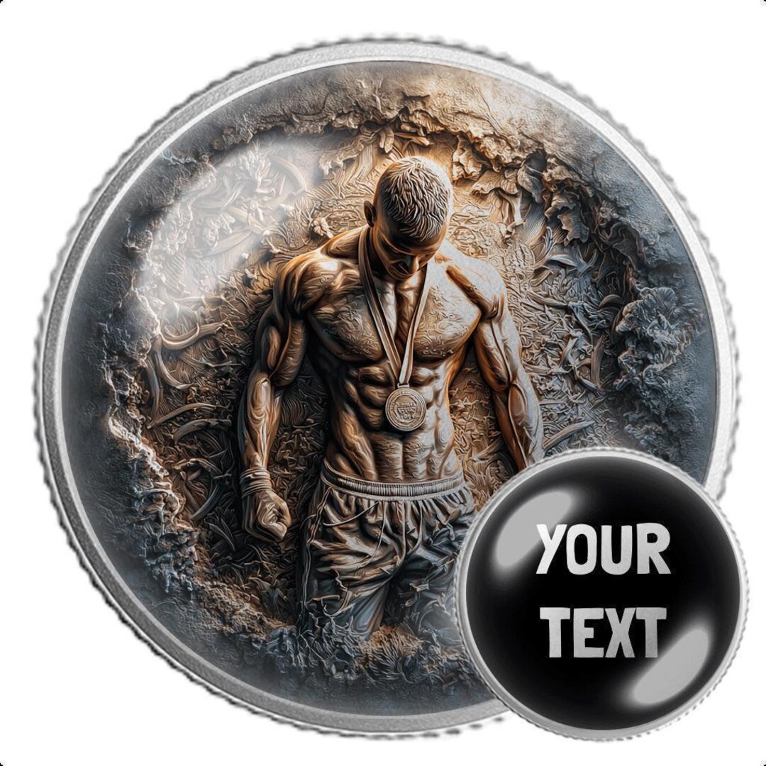 Personalized Sports Challenge Coin – Custom 40mm Victory or Team Token ...