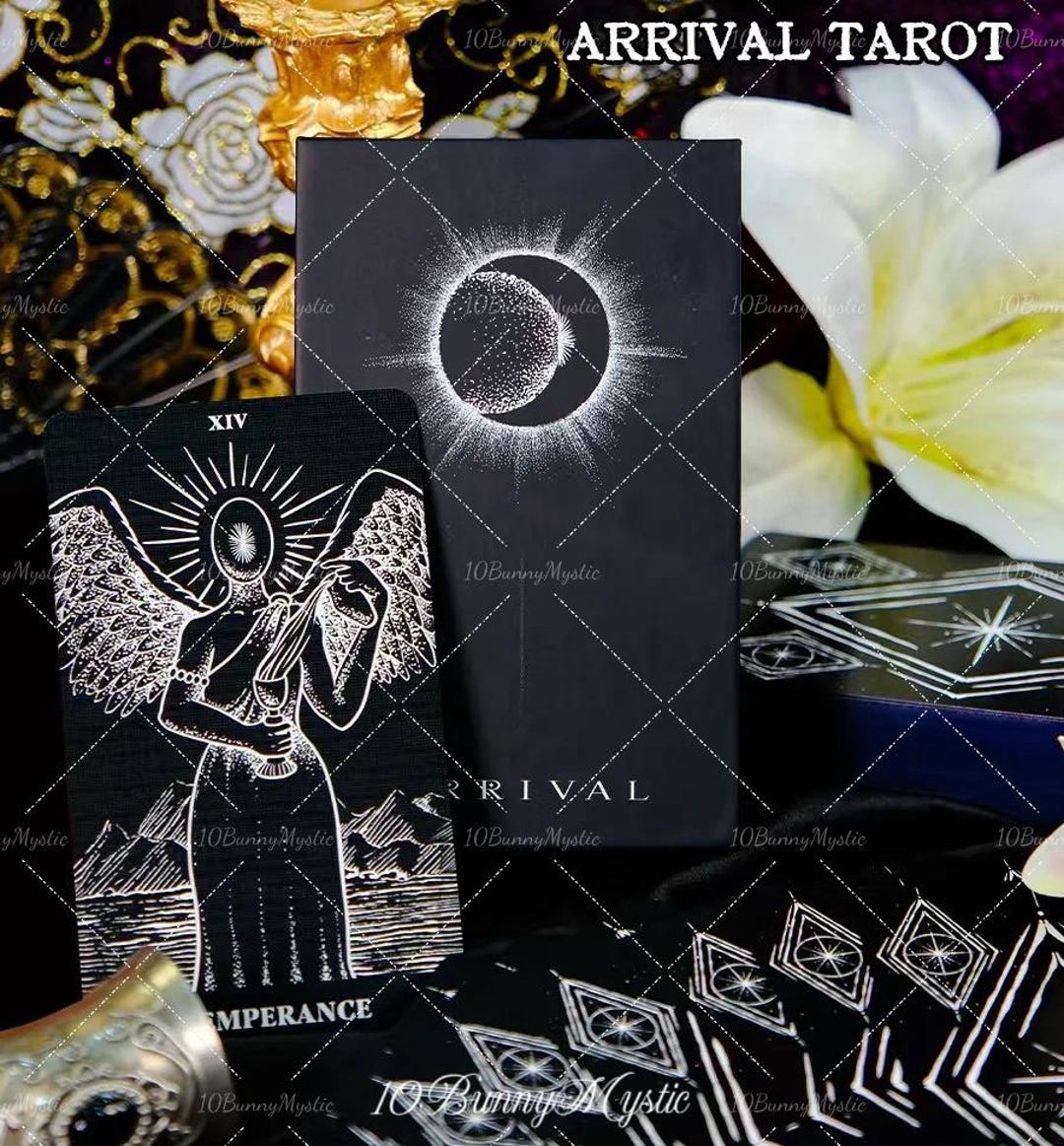 Advent Tarot Deck, 78-card Celestial Line Art, Two-piece Box - Etsy