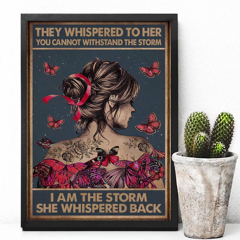 Butterfly Motivation Poster - Etsy