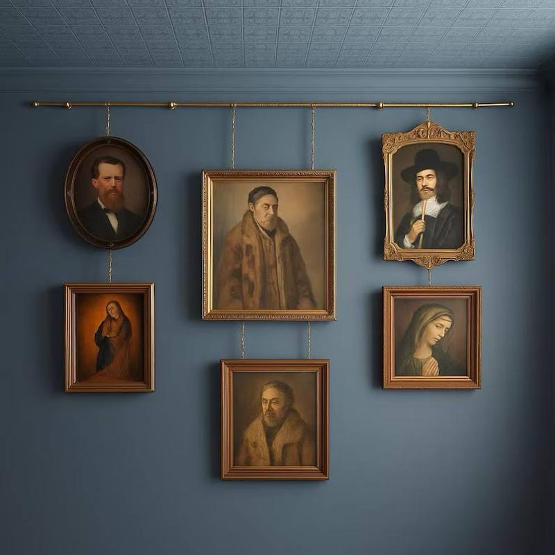 Gold Picture Rod - Etsy