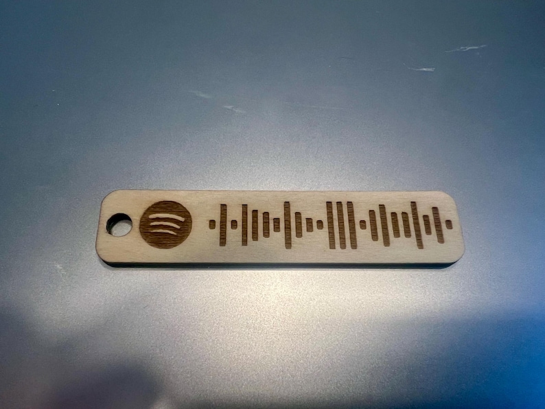 3D Printed and Laser Engraved Spotify Codes - Because Your Love ...