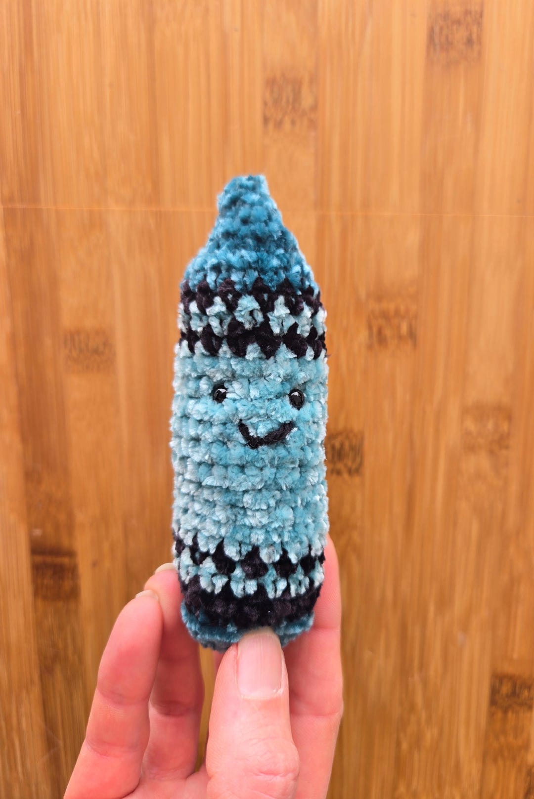 Handmade Crochet Crayon Plushie Amigurumi - Etsy
