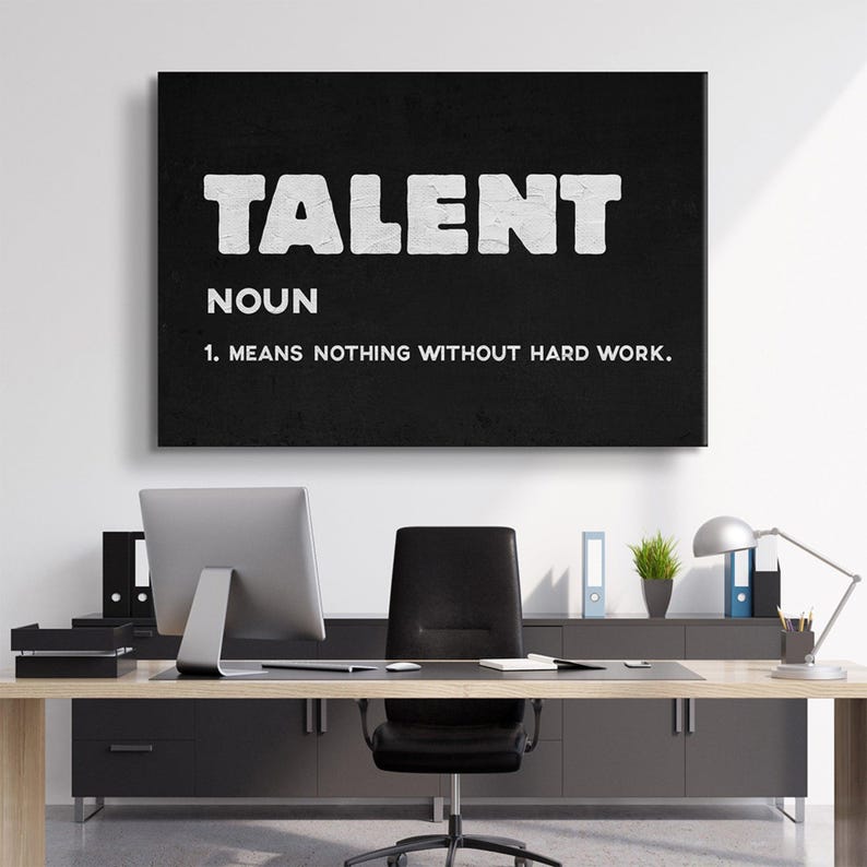 Talent Showcase Wall Art Unique Decor for Home Office - Etsy