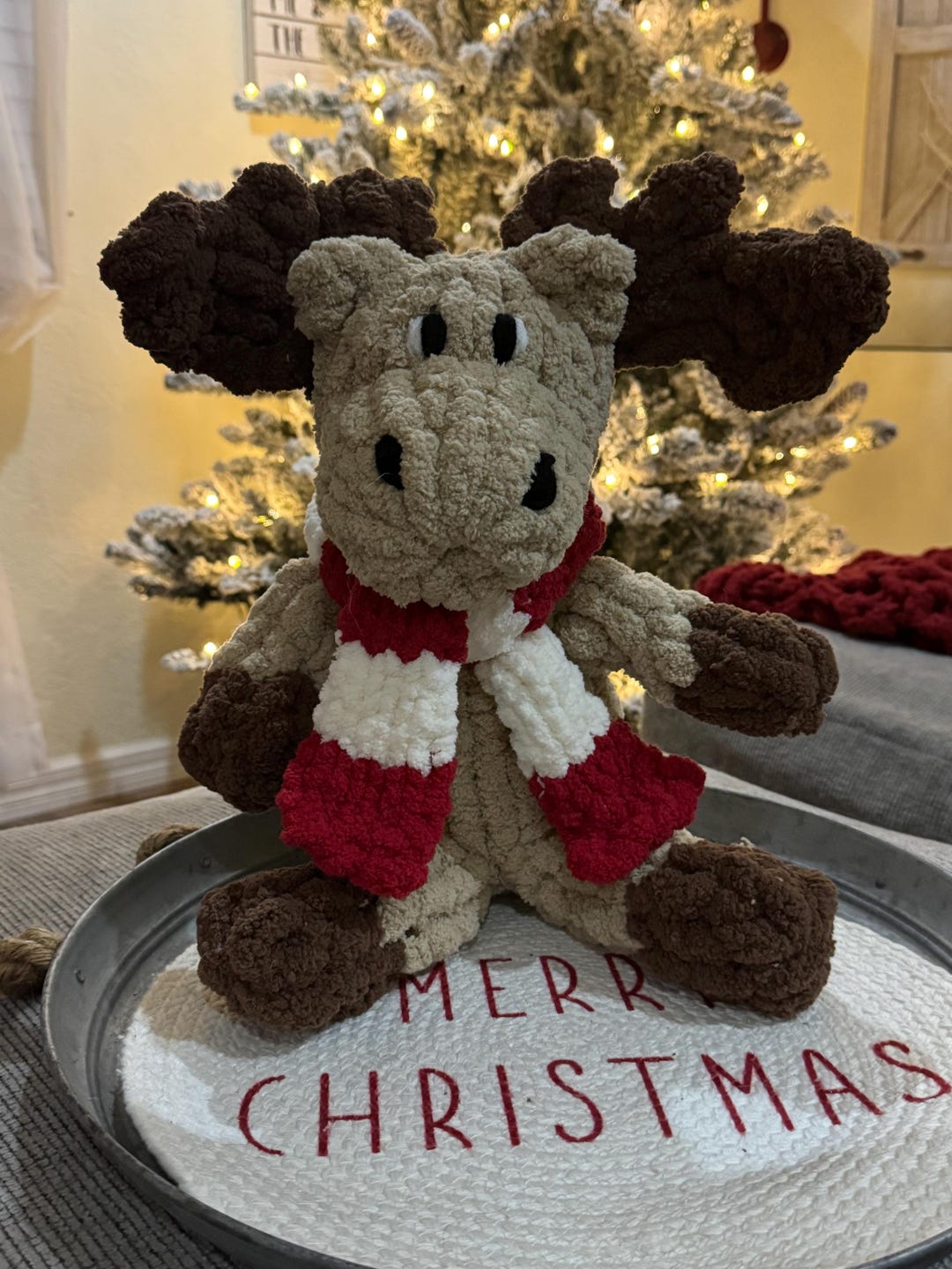 Moose Stuffie - Etsy
