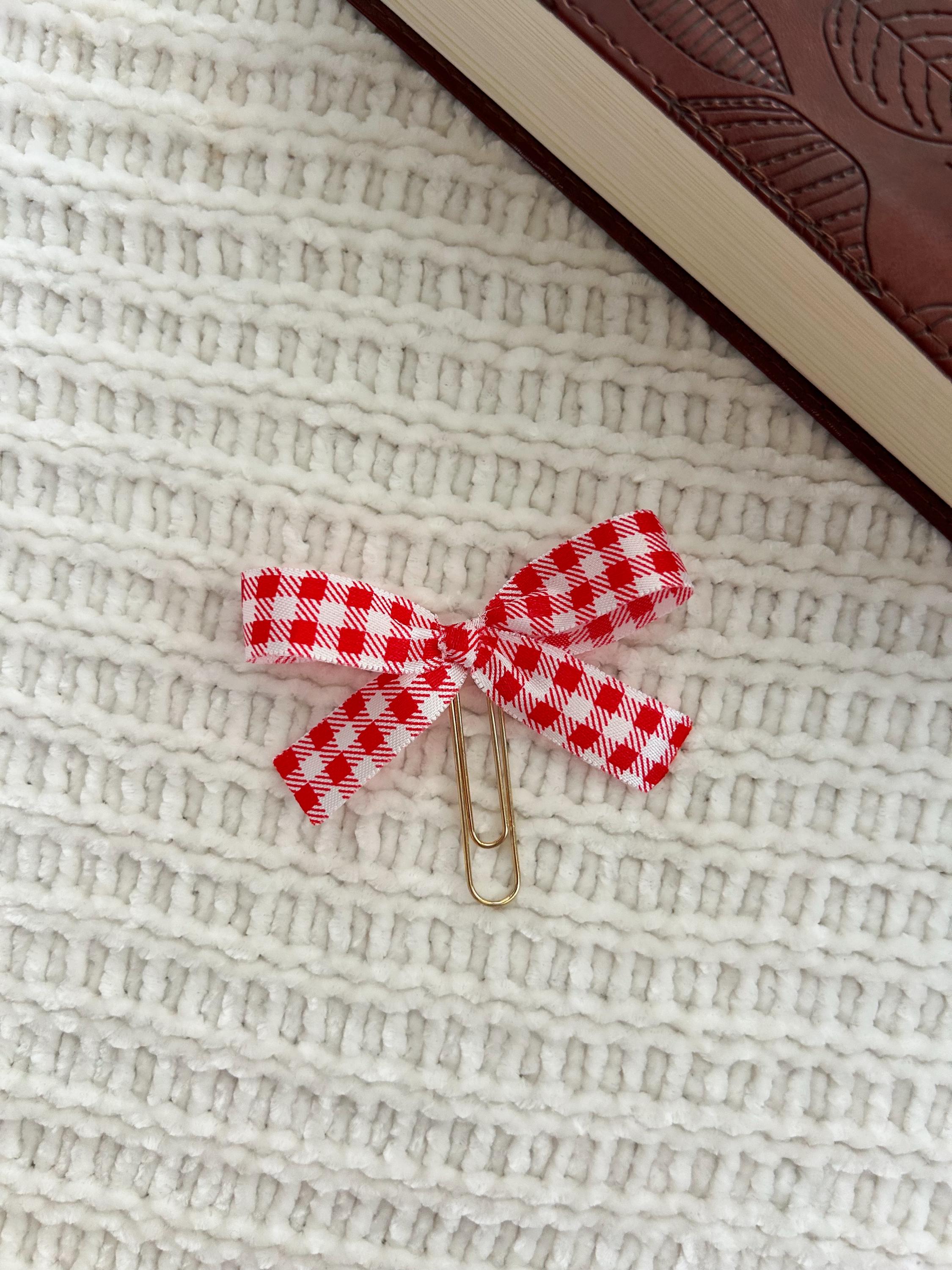 Satin Ribbon Bow Bookmark for Books, Bibles, Journals, and Planners - Etsy