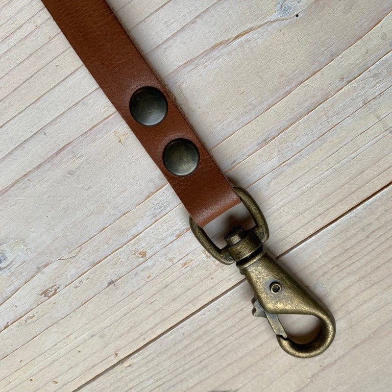 Leather Lanyard - Etsy