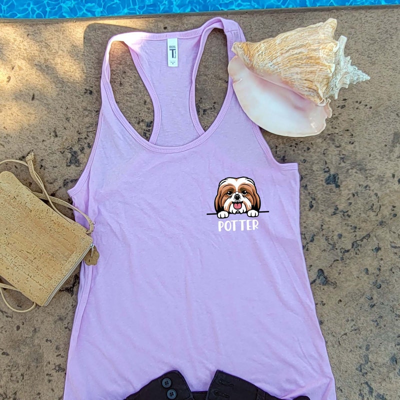 Dog Tank Top - Etsy