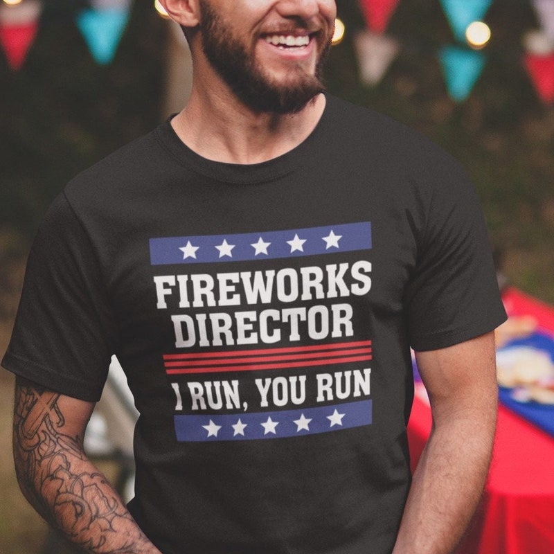 Fireworks Tshirt - Etsy