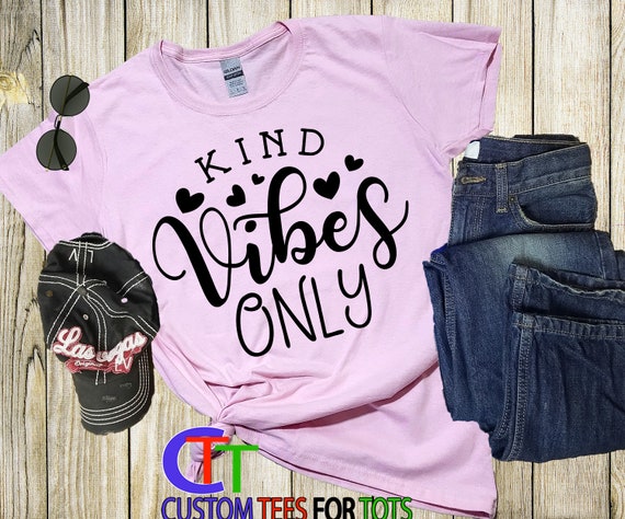 Anti Bullying Pink Shirt Day Shirt Kind Vibes Only Shirt - Etsy