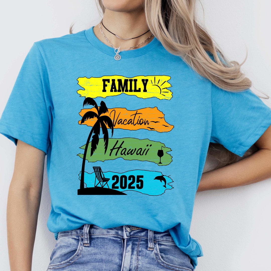 Matching Custom Family Vacation Shirts - Group Holidays Any Destination ...
